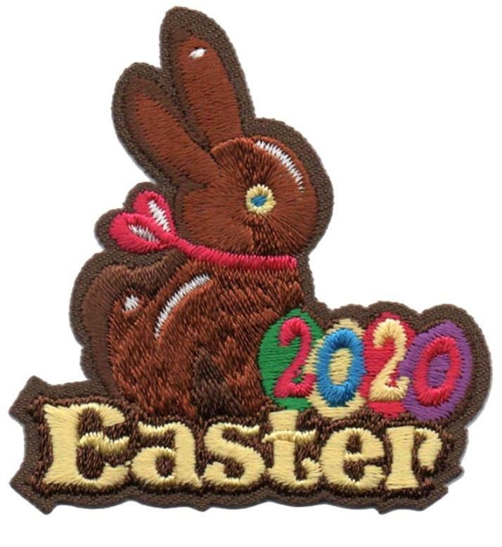 Girl Boy Cub EASTER 2020 '20 event egg hunt Patches Crest Badge SCOUTS ...