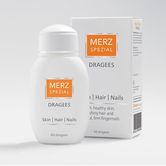 Merz Spezial Special 60 Dragees For Skin Hair & Nails Complex Vitamins ...