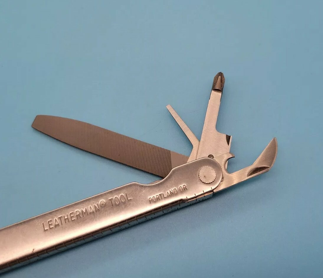 LEATHERMAN PST Multi Tool w/ Sheath Dated 0496 - Discontinued - Pliers ...