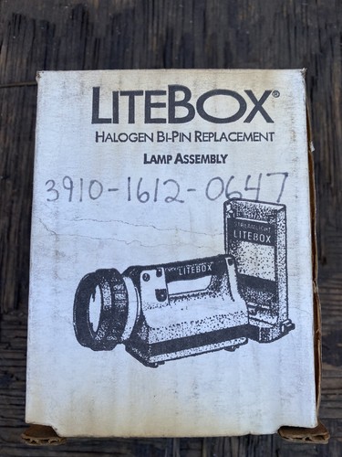 Streamlight Litebox Lámpara Halógena Bi-Pin Repuesto 20W Spot 45902 | eBay