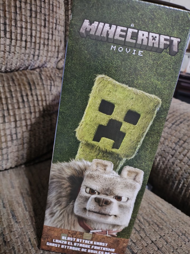 Minecraft Blast Attack Ghast Action Figure Set w/ Lights Sounds Factory ...