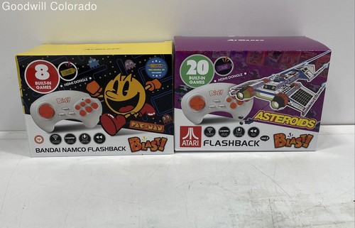 Bandai Namco Flashback Pac Man & Asteroid Plug & Play Controller ...