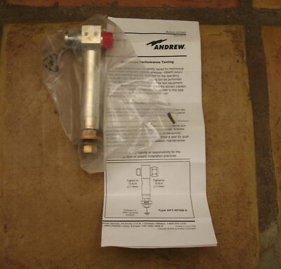 E3 - ANDREW APT-NFNM-9 LIGHTNING ARRESTOR SURGE PROTECTOR, NEW SEALED ...