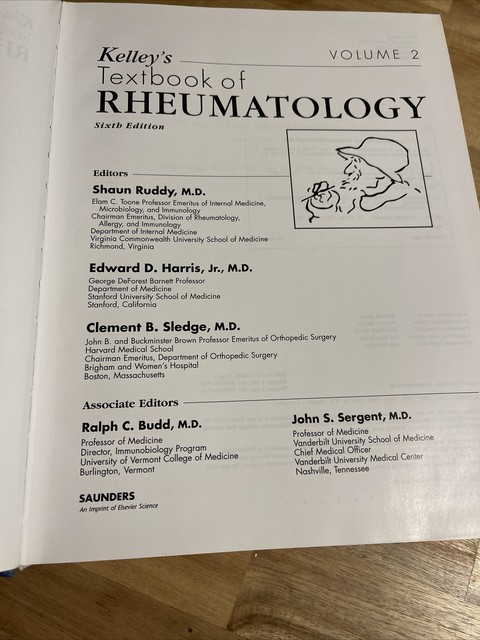 Kelley's Textbook of Rheumatology by Shaun Ruddy, John S. Sergent ...