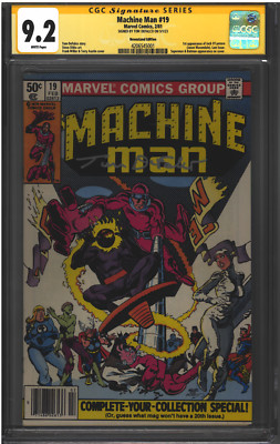Machine Man #19 CGC 9.2 Newsstand Edition | eBay