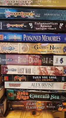 D&D DragonLance, Forgotten Realms, Eberron, Planescape, Shadworun ...