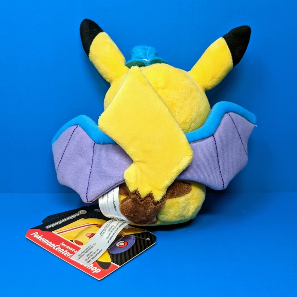 Official Authentic Pokemon Center Pikachu Golbat Costume Plush Figure ...