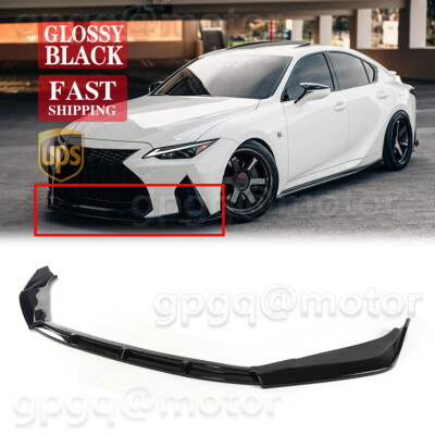 For Lexus IS300 IS350 IS500 21-25 GT Style Painted Front Bumper Lip ...