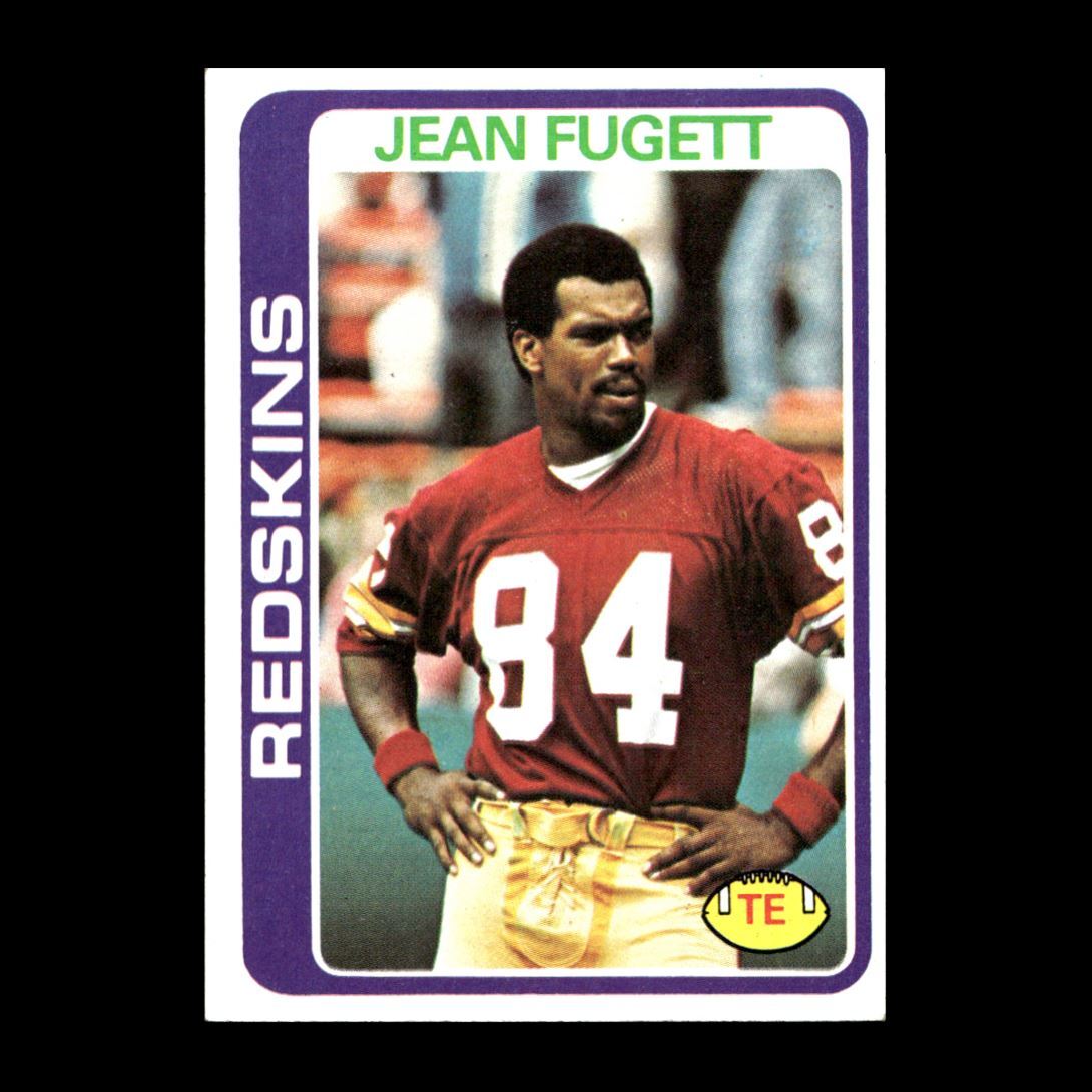 Jean Fugett 1978 Topps Washington Redskins #175 R308F 1 | eBay