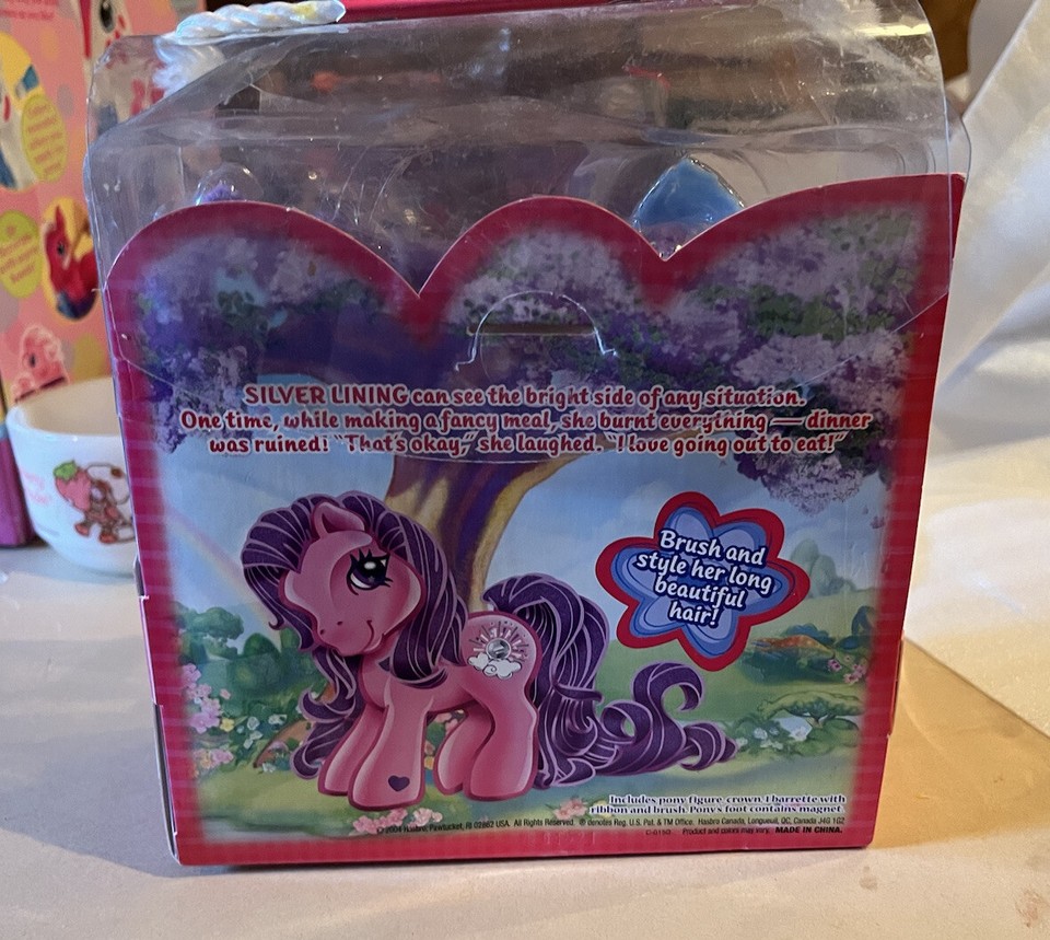 My Little Pony G3 Super-Long Hair Silver Lining (2004) Hasbro New Nip ...