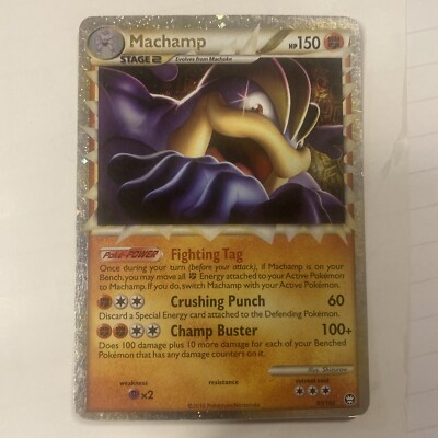 Machamp Prime Triumphant 95/102 2010 Holo Rare Pokemon Card Nm-Mint | eBay