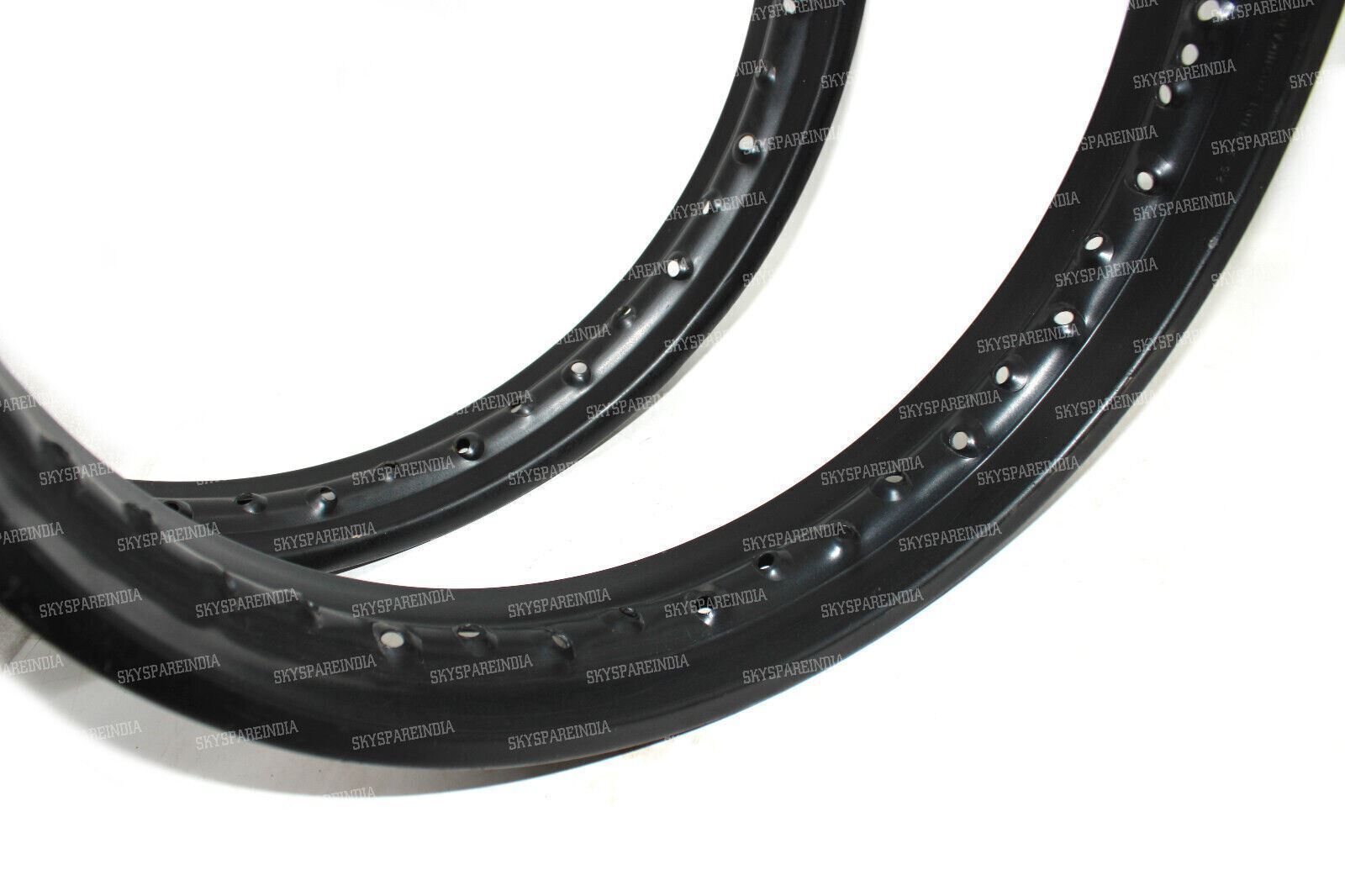 Black Wheel Rim Set For Royal Enfield Bullet Classic UCE EFI Model 19 ...