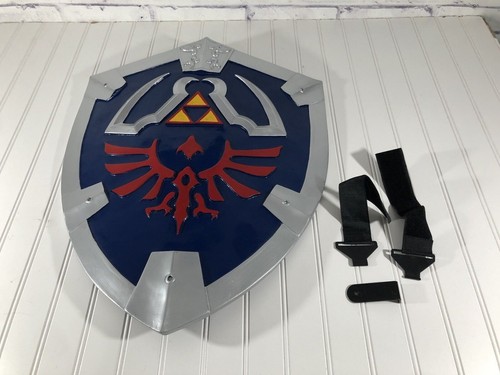Fantasy Full Size Link Hylian Zelda Shield with Back Pieces, READ DESC ...