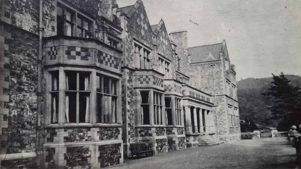 Vintage postcard,real photo,Grizedale Hall,Hawkshead,1939,Bournemouth ...