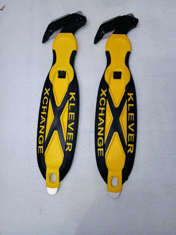 Lot Of 2 Used Klever Xchange Box Cutter Opener Carton Cutter | eBay