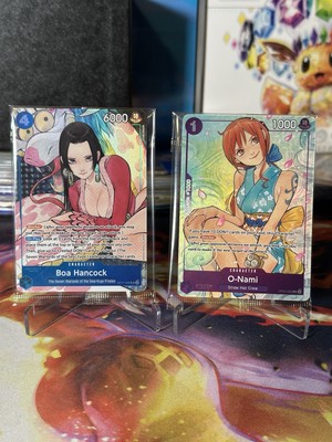 One Piece Illustration Box Vol 1 O-Nami Op05-062 And Boa Hancock ST17-004 | eBay