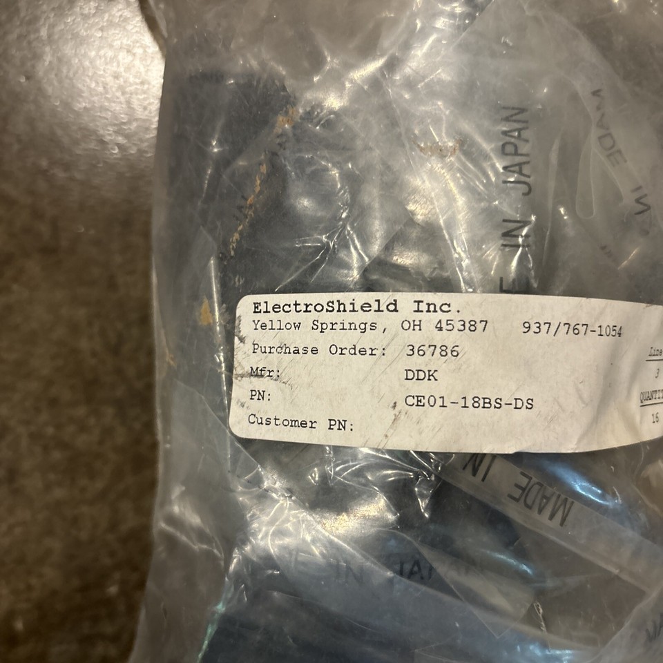 8Pack New For Plug Socket Connector CE01-18BS-DS | eBay