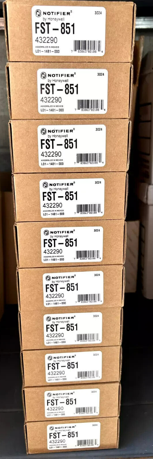 NEW NOTIFIER FST-851 INTELLIGENT THERMAL HEAT DETECTOR (12 AVAIL. FREE ...