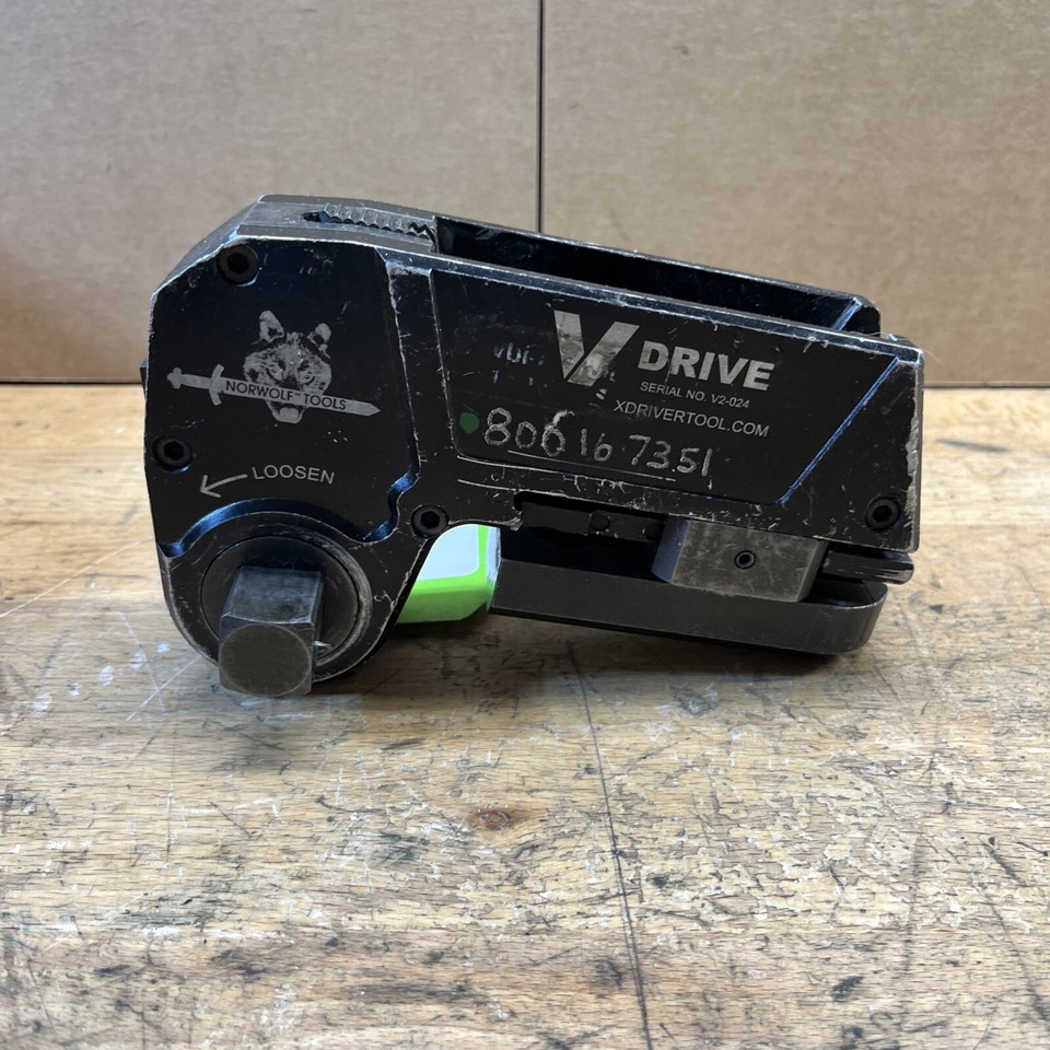 Norwolf Tool Works V2 V-Drive 3/4” Square Drive Hydraulic Torque Wrench ...