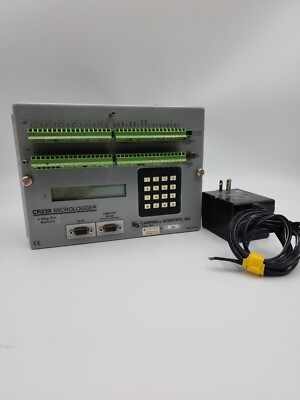 Campbell Scientific Inc. CR23X Portable/Bench-top Micrologger ...