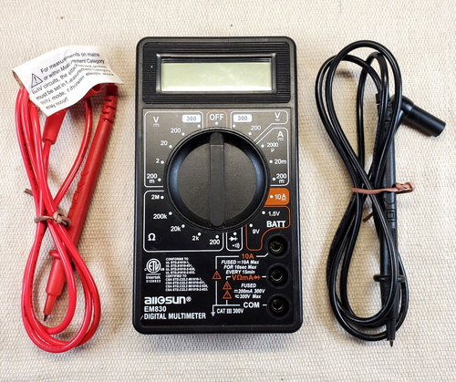 All Sun EM830 Digital Multimeter | eBay