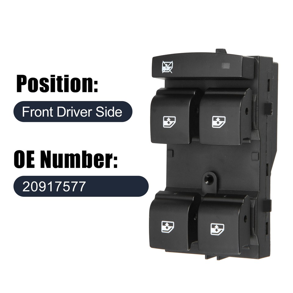 Driver Side Master Power Window Switch 20917577 for Chevrolet Cruze ...