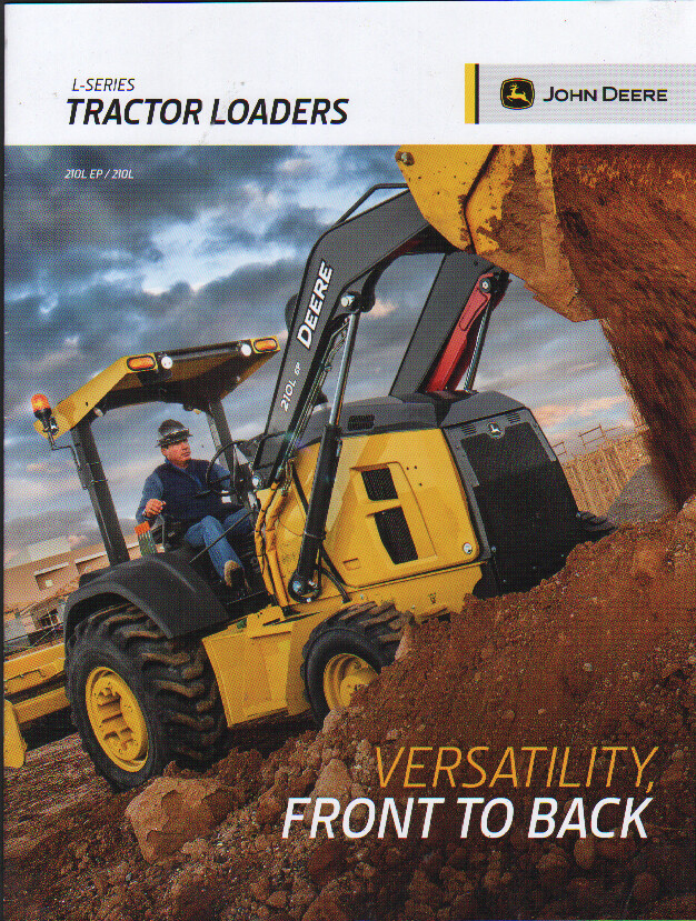John Deere "L-Series" Industrial Tractor Loader Brochure Leaflet | eBay UK