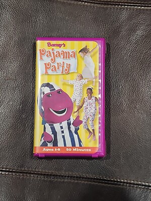 Barney: Barney's Pajama Party (2001, VHS) 45986020642| eBay