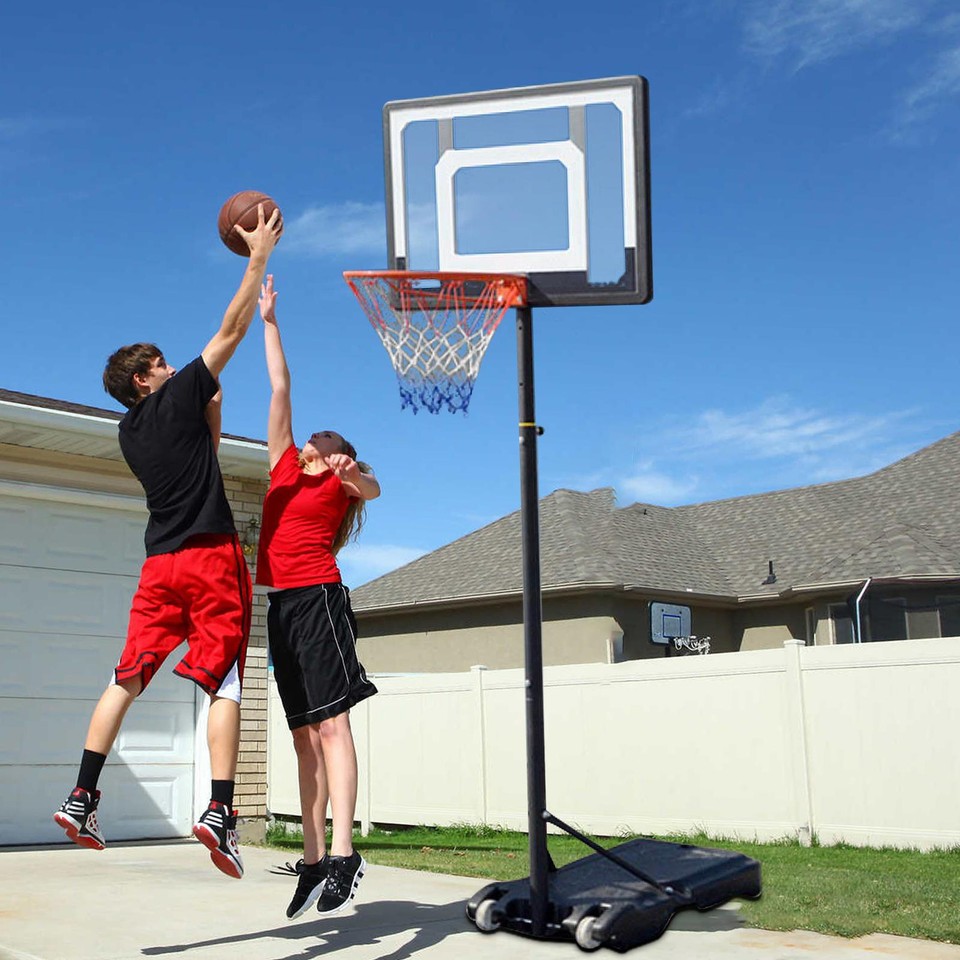 Basketball Hoop Outdoor/Indoor Basketball Goal System Portable ...