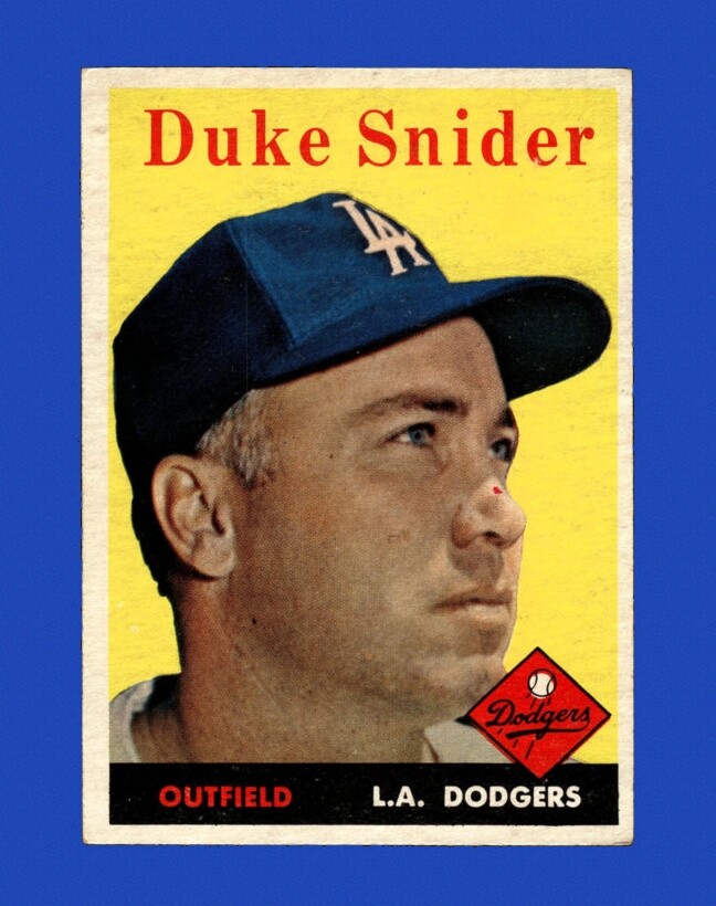 1958 Topps Set-Break # 88 Duke Snider VG-VGEX *GMCARDS* | eBay