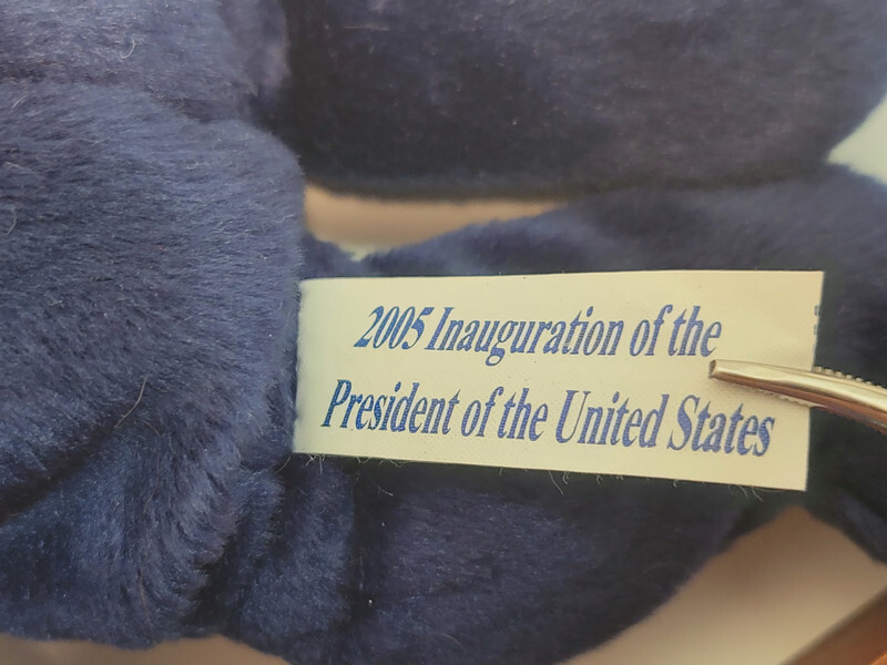 Ty Beanie Babies Inauguration of President & Vice Bear Plush 2005 ...