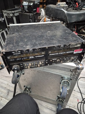 Crown Macro Tech 5000VZ Stereo Power Amplifier | eBay UK
