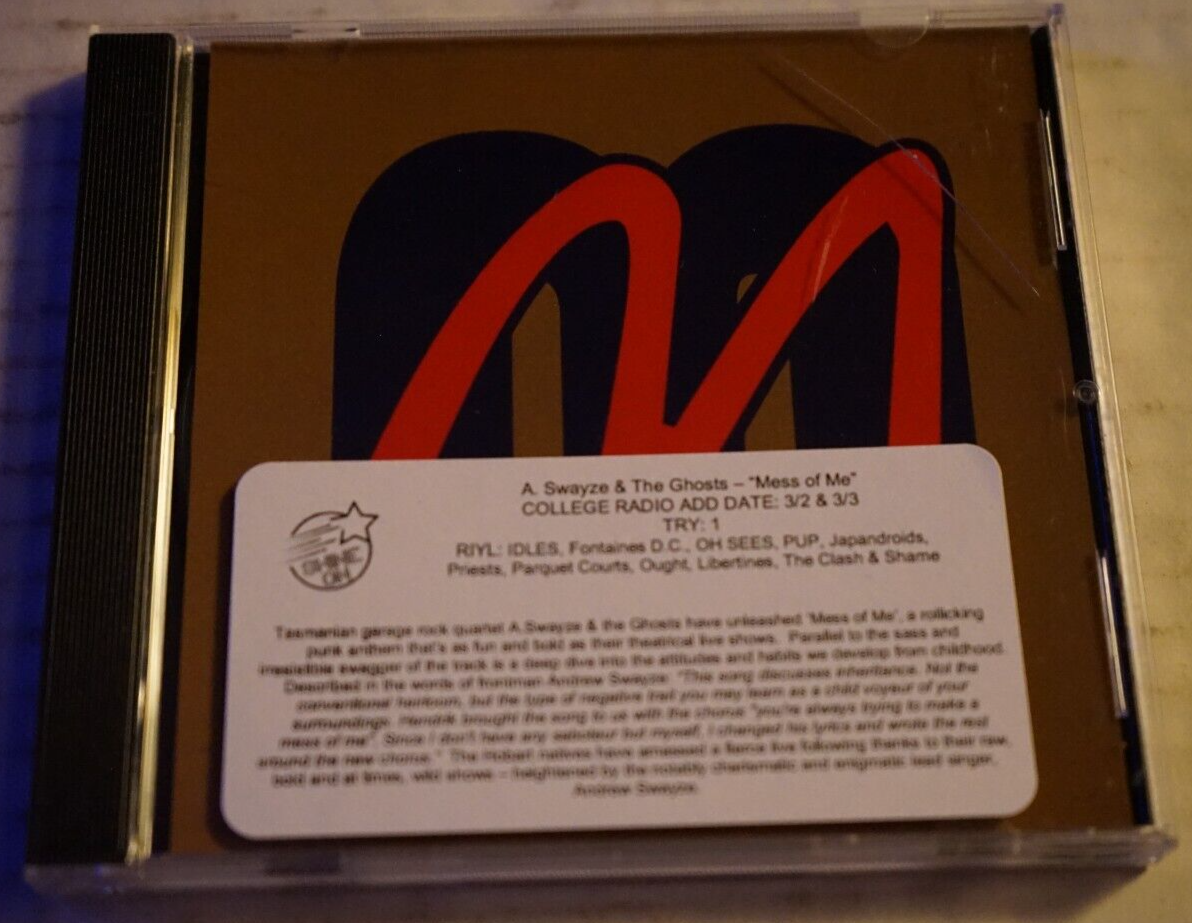 A Swayze & The Ghosts Mess Of Me Cd Promo Single NM 2020 CD & Cover ...