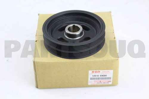 1261069G00 Genuine Suzuki PULLEY, CRANKSHAFT 12610-69G00 | eBay