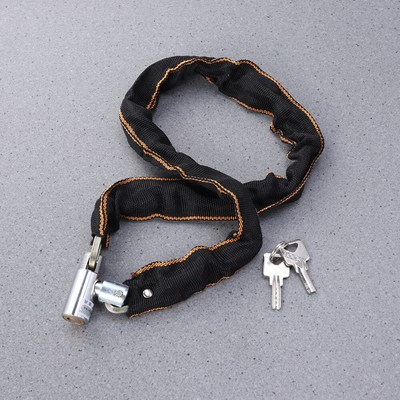 80CM Cable Lock Heavy Duty Braided Stainless Steel Cable Lock for ...