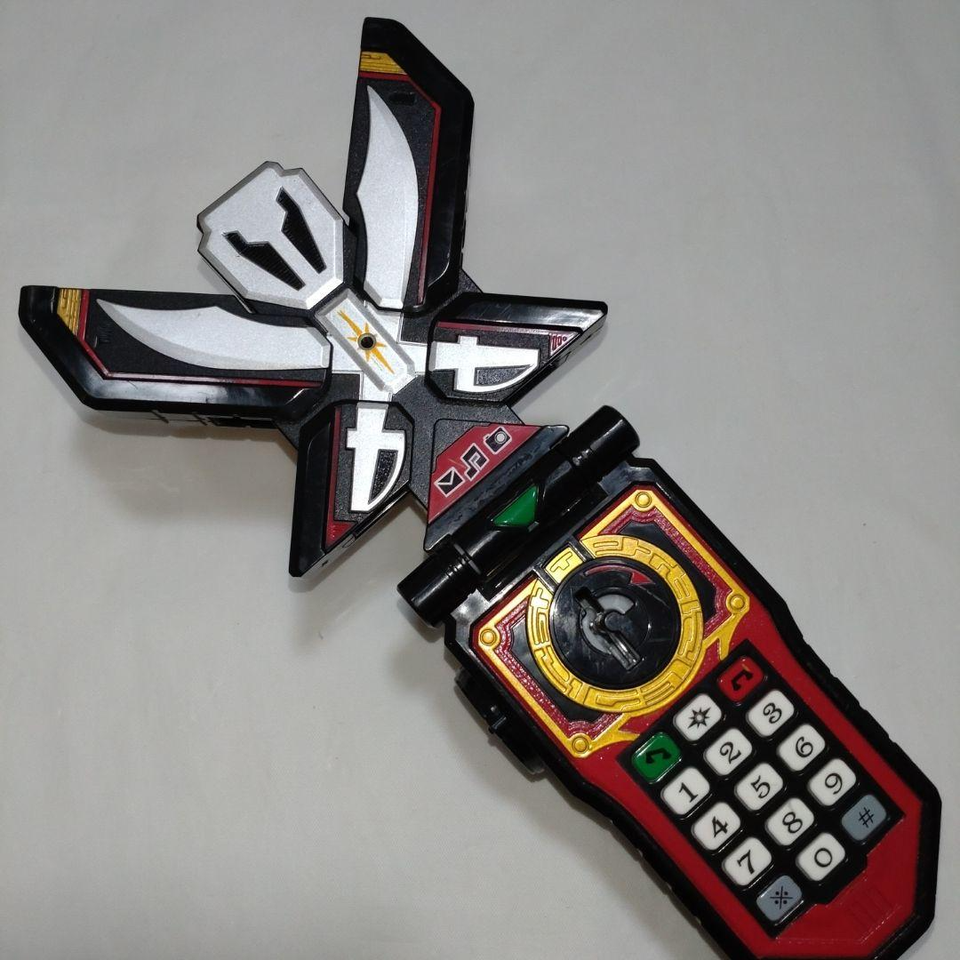 Megaforce Gokaiger Power Rangers DX Mobirates Morpher Cell Phone Ranger ...