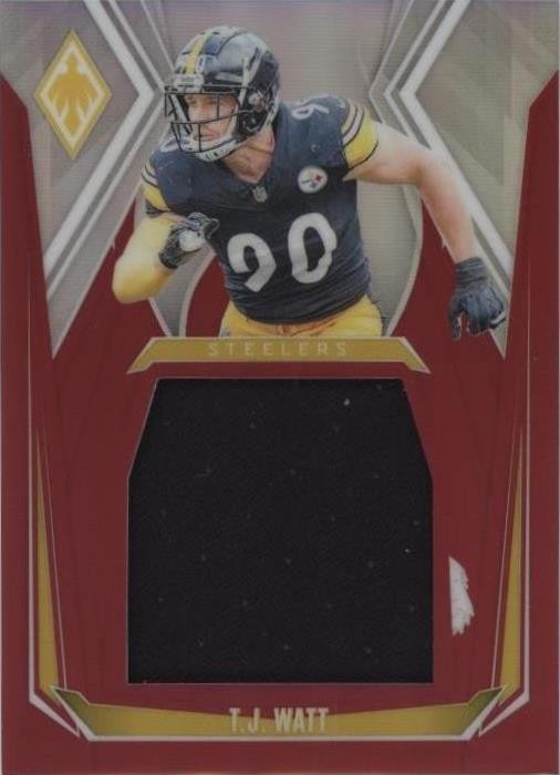 2024 Panini Phoenix - Pandora Patch T.J. Watt #PP-TWT Red /99 (MEM) for ...