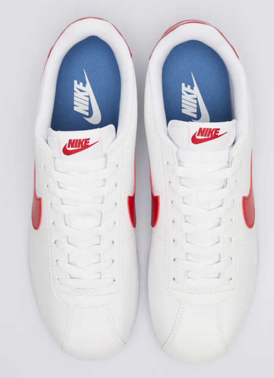 Nike Cortez Leather "White Red" Shoe DM4044 108 UK 11/ EUR 46 | eBay UK