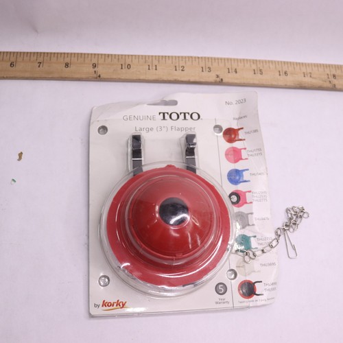 Korky Genuine TOTO 3 in. Universal Toilet Tank Flapper 49057104354| eBay