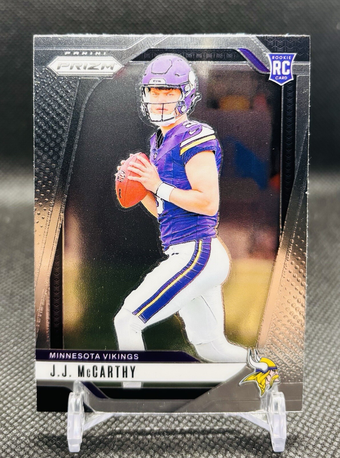 2024 Panini Prizm Football JJ McCarthy RC Base #400 Rookie Vikings | eBay