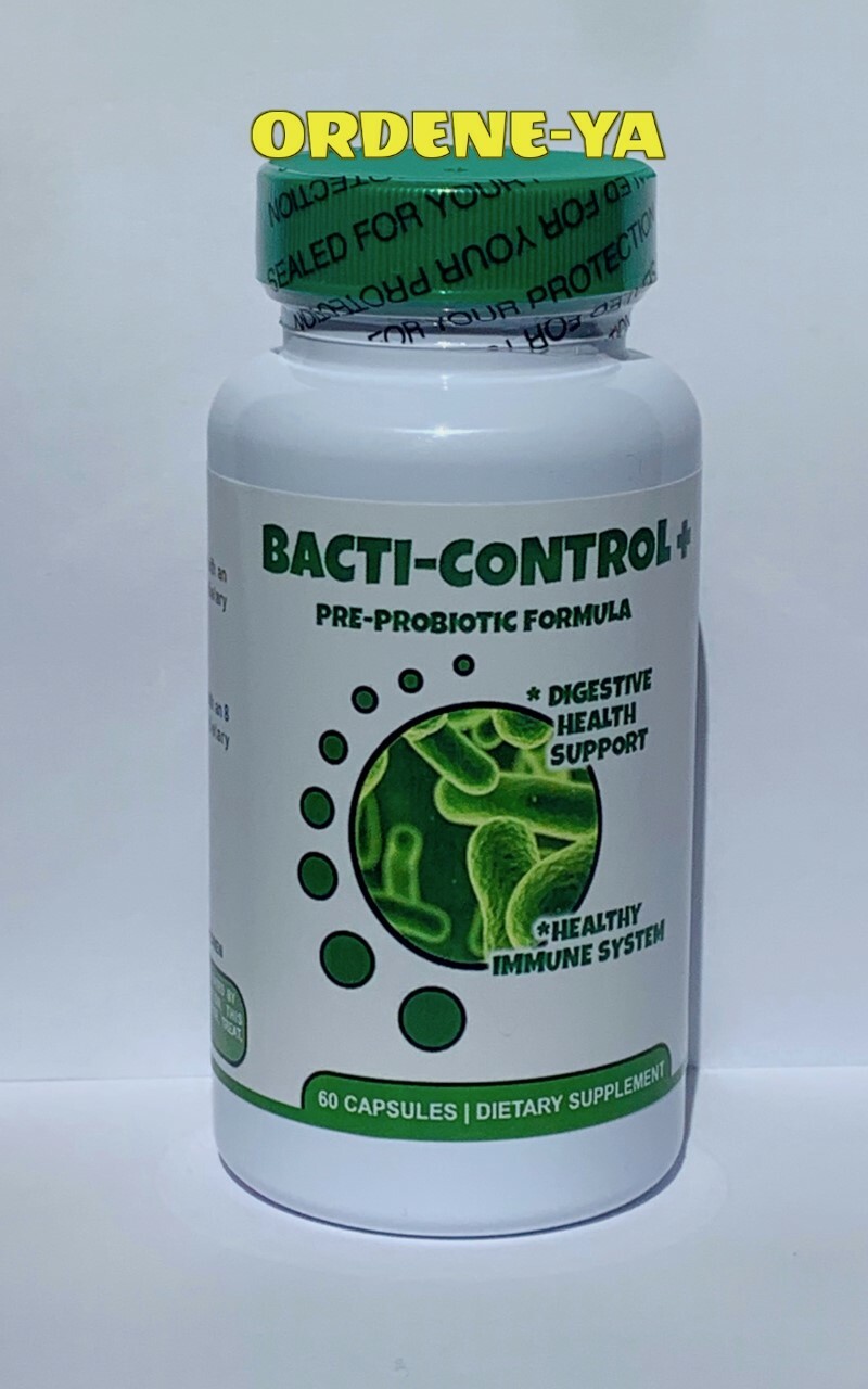 3 BACTI CONTROL PRE PROBIOTIC BACTICURE DIGESTIVE HEALTH SUPPORT VITAL ...