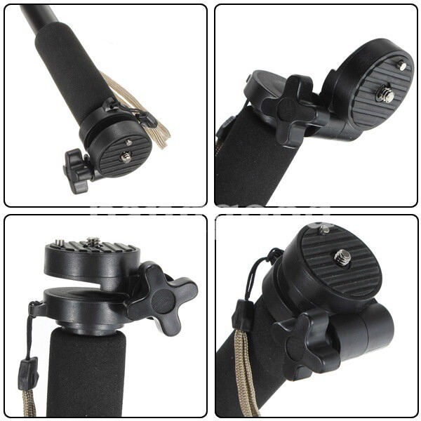 Fotomate MR-23 Monopod 5 Section Unipod Stabilizer Walking Stick Camera ...