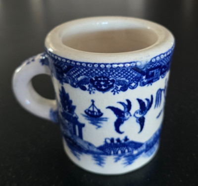 Vintage Nasco Blue Willow Restaurant Ware Coffee Mug, Heavy | eBay