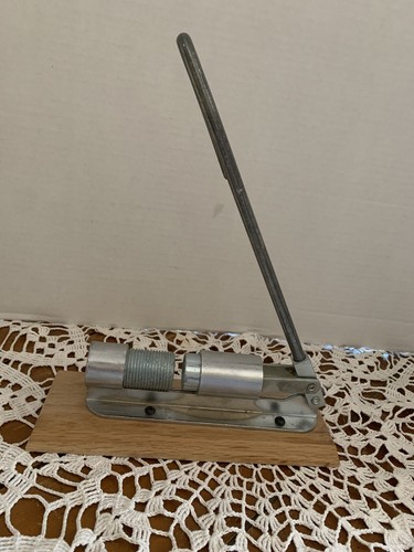 Vintage Bolt Action Nut Cracker Metal & Wood Industrial Style | eBay