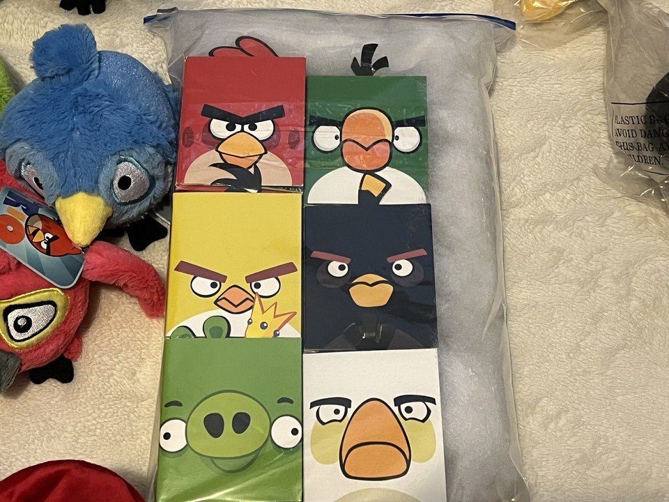 Angry Birds Plush Collection Rare Set | eBay