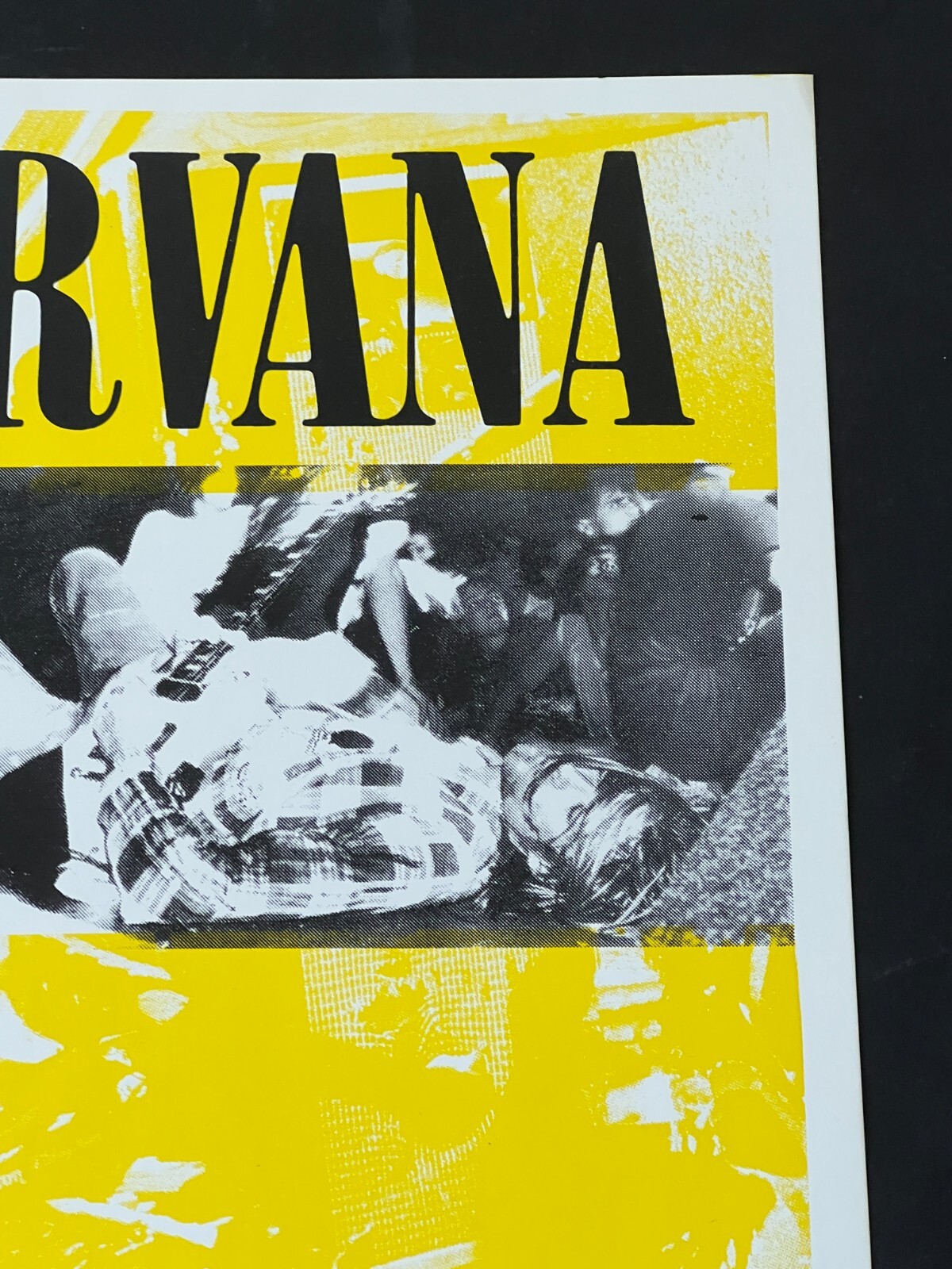 Early Original Nirvana Concert Poster from Sub Pop Records, the Real ...