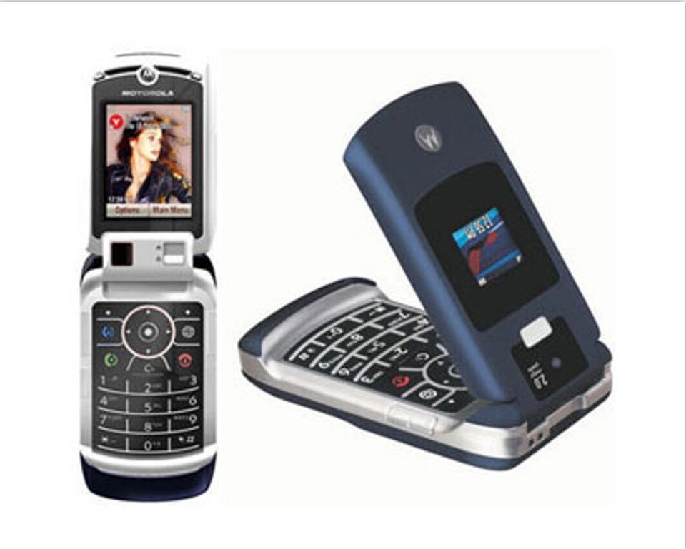 Original Motorola Razr v3x Flip Cellphone Camera Bluetooth Mobile Phone ...