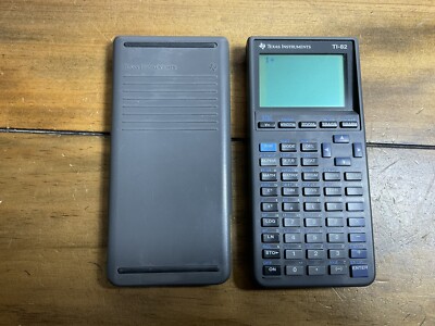 Texas Instruments TI-82 Scientific Graphing Calculator with Cover ...