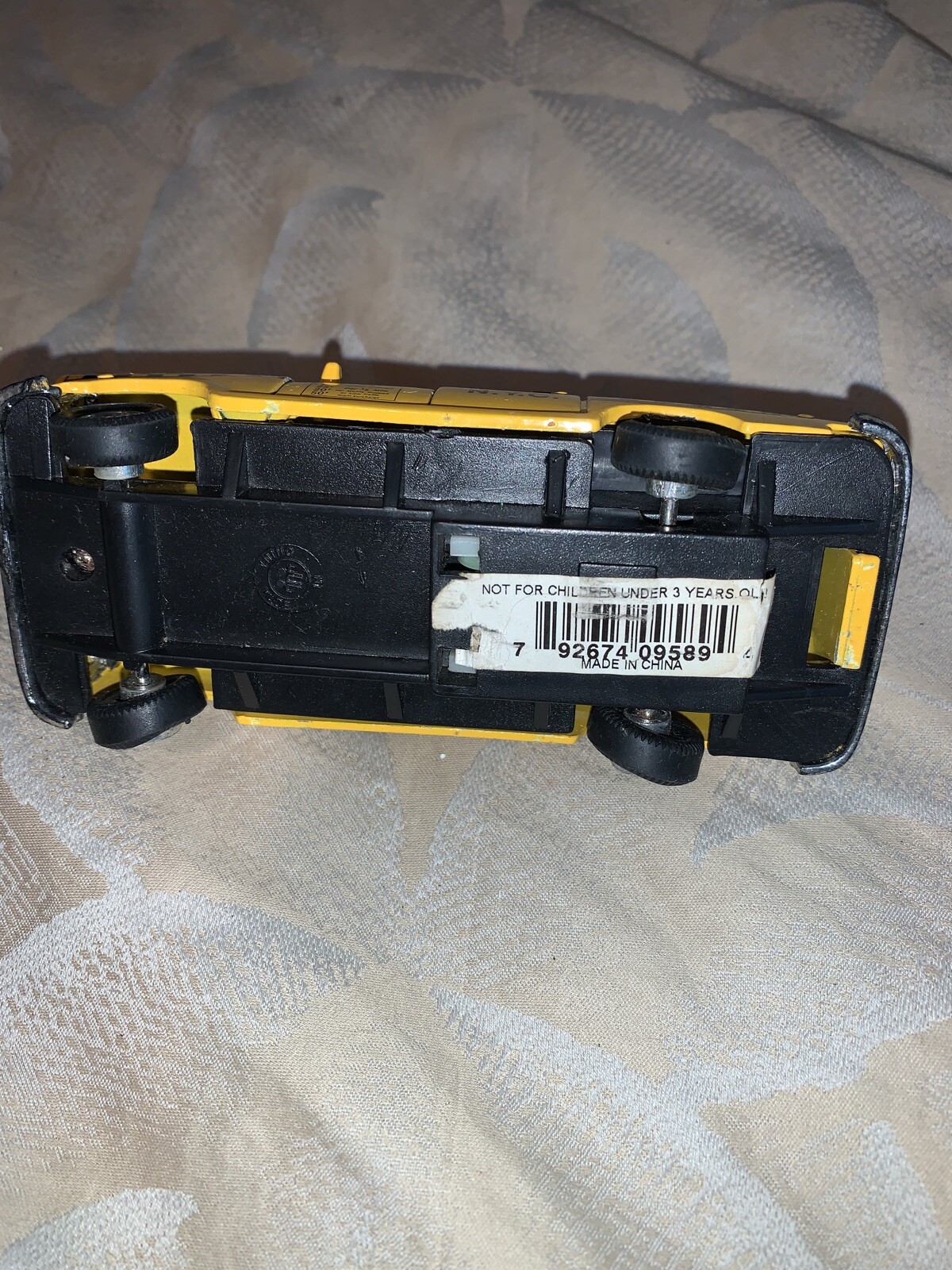 Shing Fat NYC Die Cast Yellow Taxi Cab Pull Back & Go 5" | eBay
