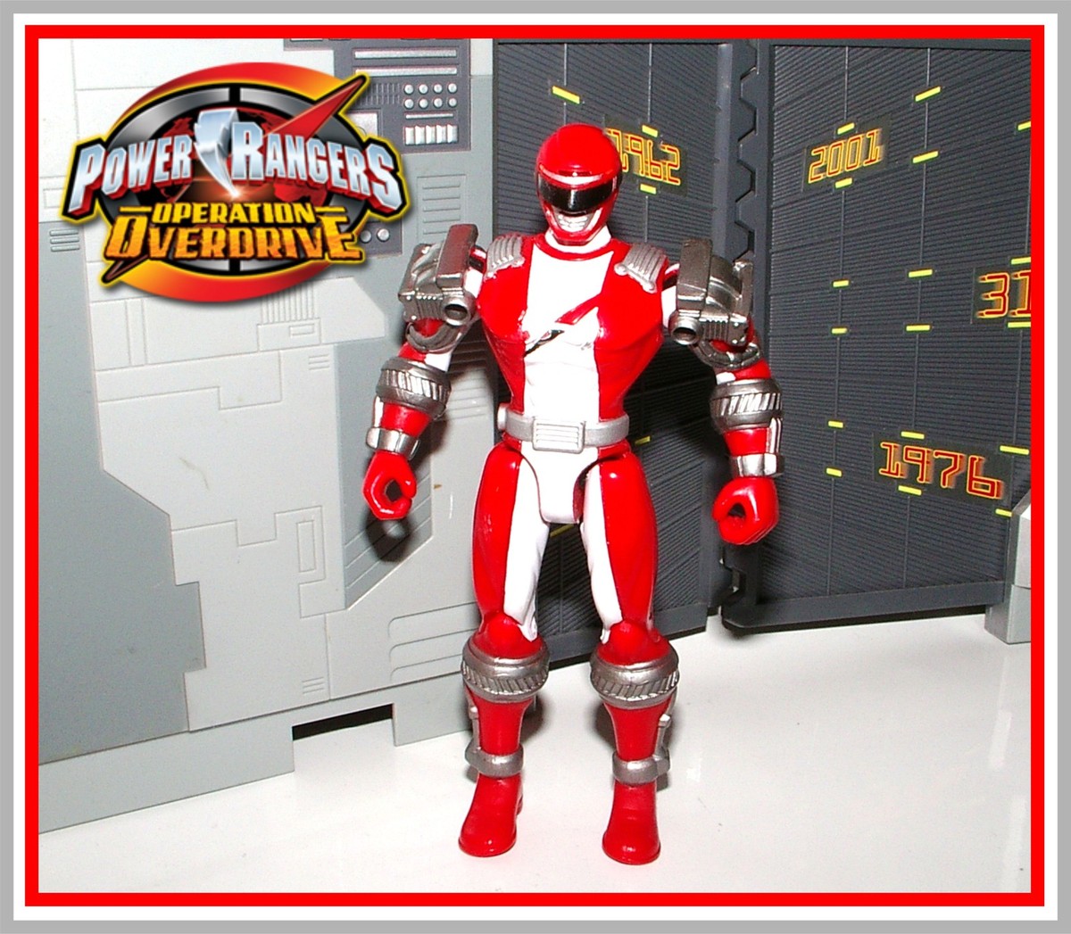 Power Rangers Operation Overdrive Red Ranger 2 NEW Power Rangers,